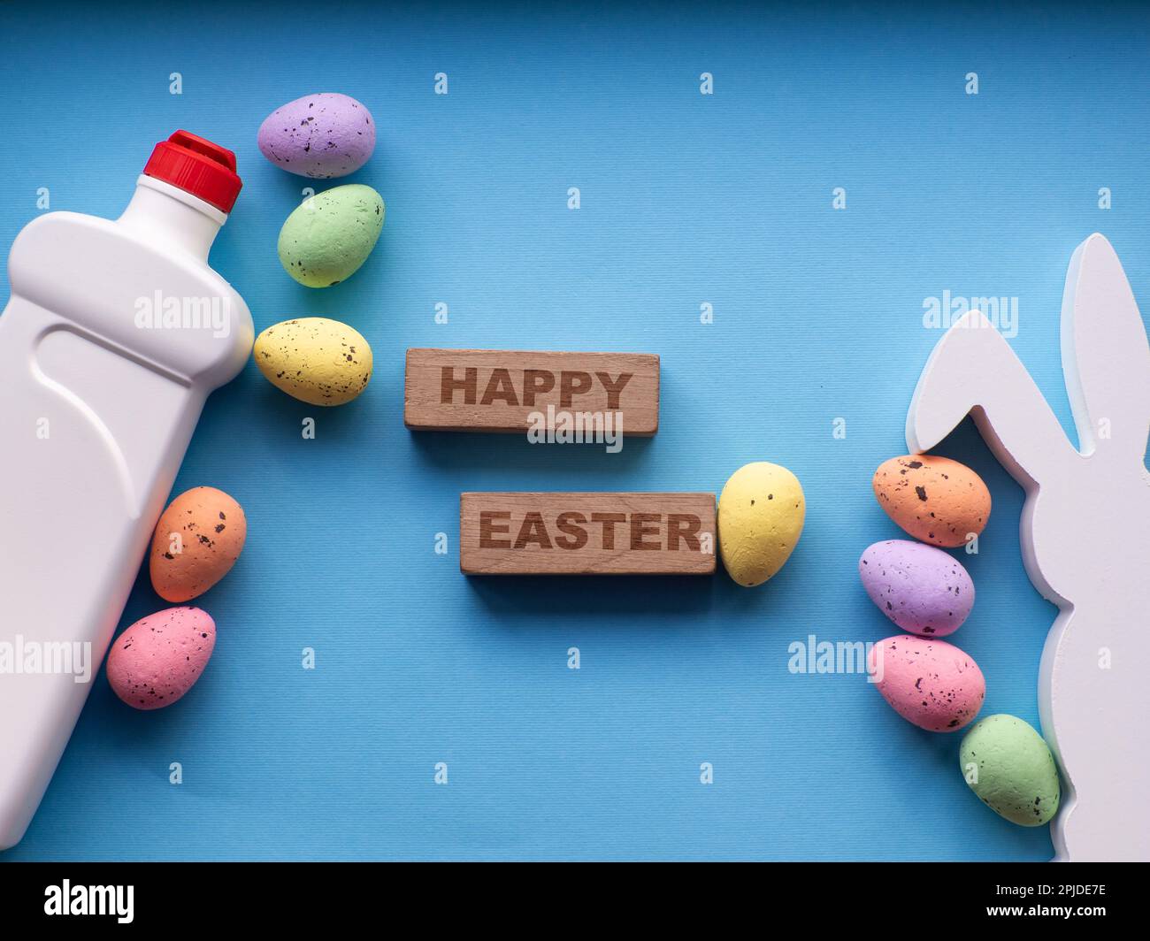 Happy Easter and cleaning concept Stock Photo - Alamy