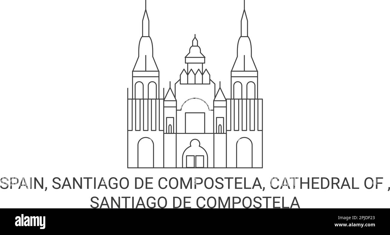Spain, Santiago De Compostela, Cathedral Of Santiago De Compostela ...