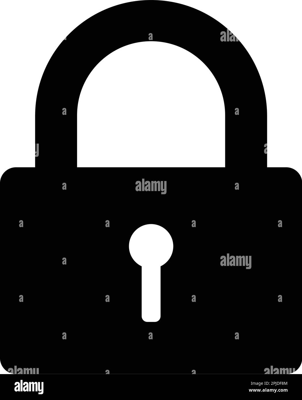 padlock icon vektor illustration design Stock Vector Image & Art - Alamy