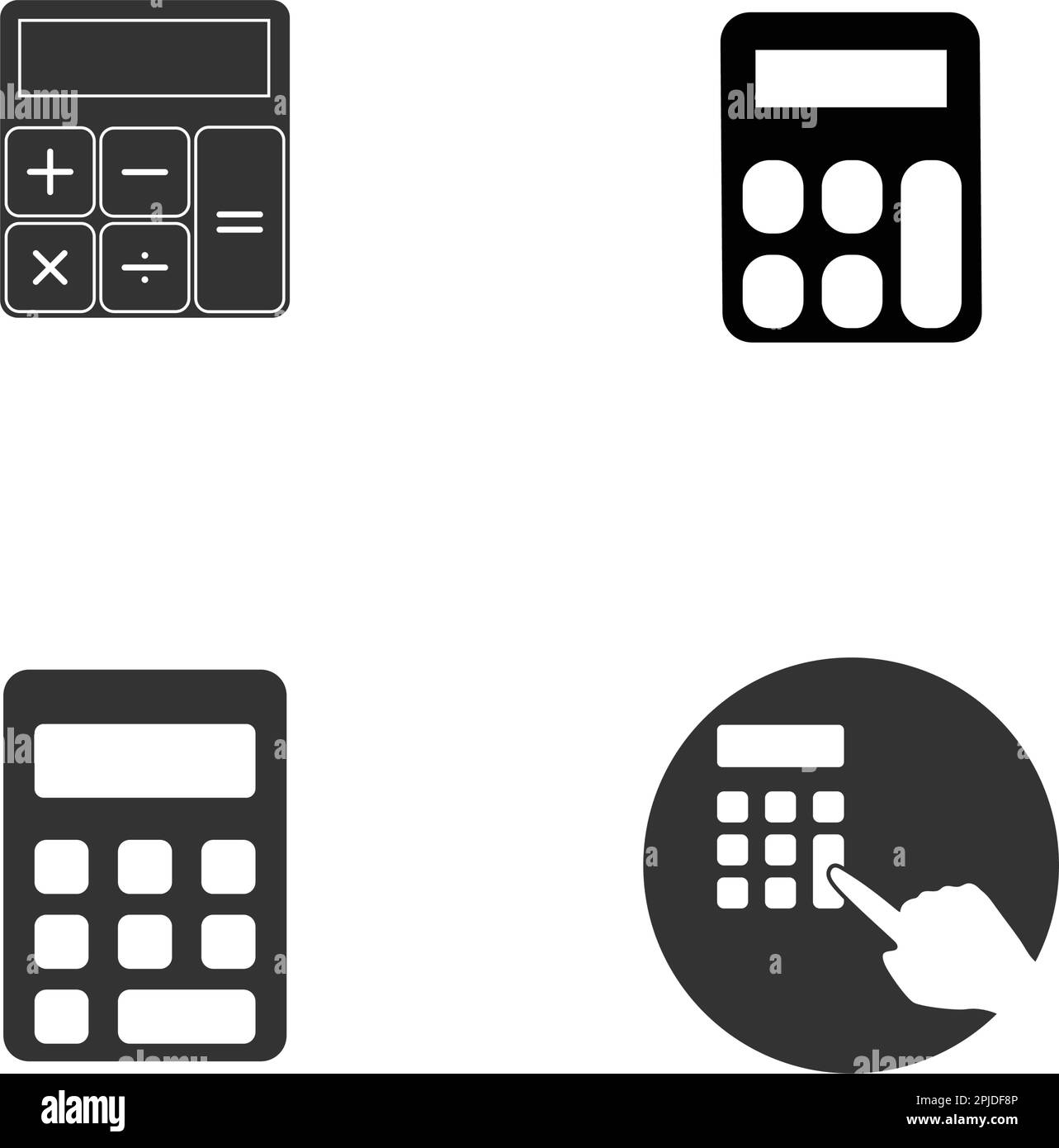 simple calculator icon illustration design Stock Vector Image & Art - Alamy