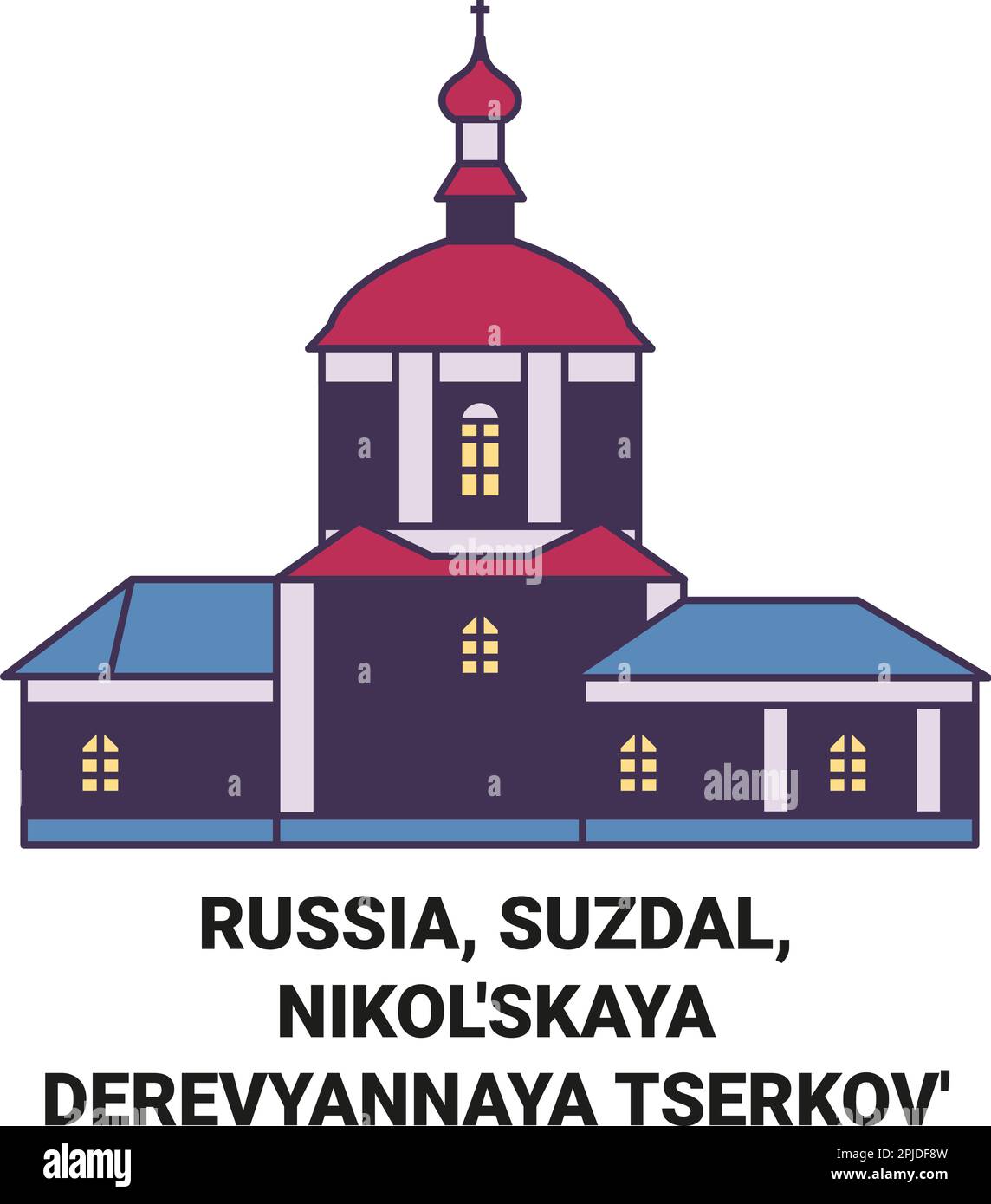 Suzdal orthodox churches Cut Out Stock Images & Pictures - Alamy