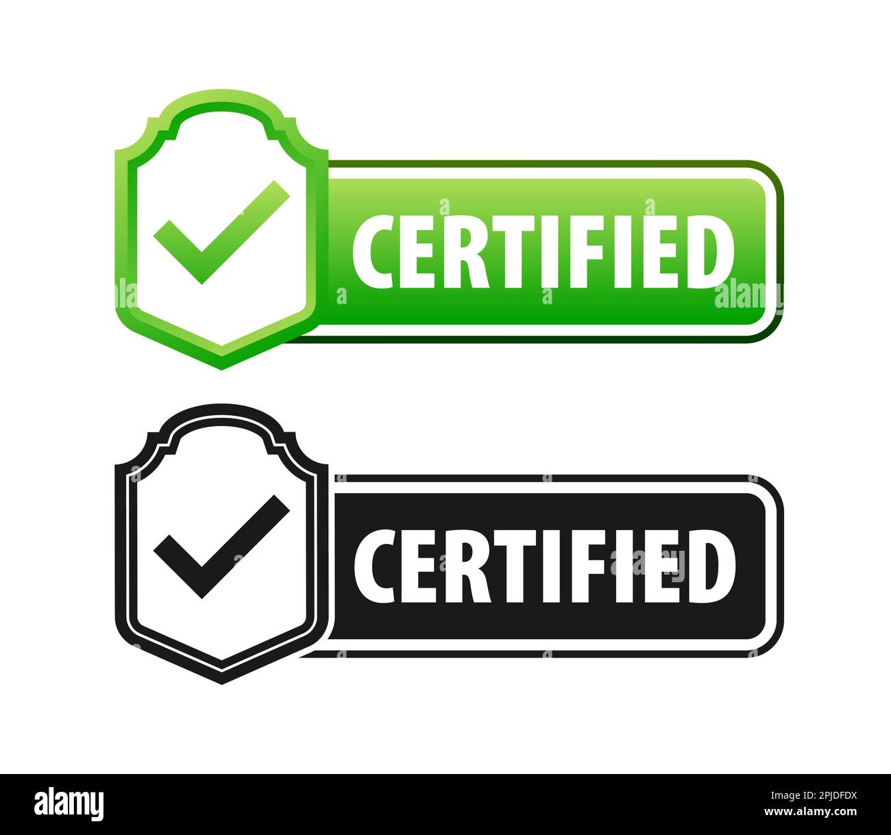 Certified Label, Official confirmation of quality and compliance with ...