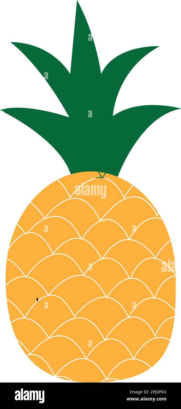 pineapple logo stock illustration design Stock Vector Image & Art - Alamy
