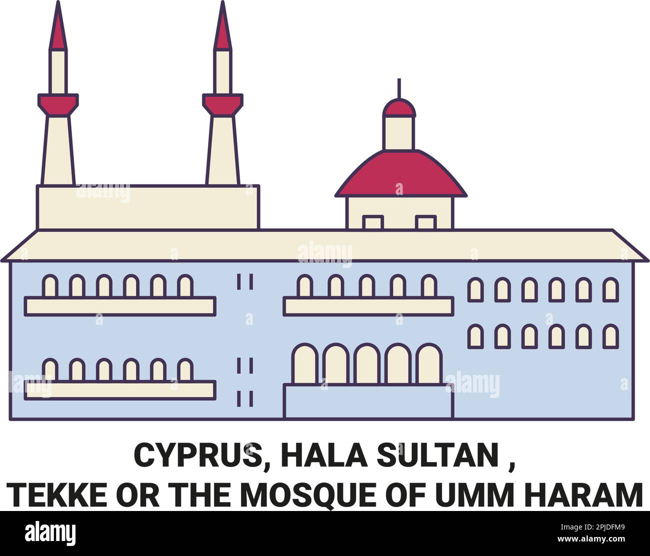 Cyprus, Hala Sultan , Tekke Or The Mosque Of Umm Haram travel landmark ...