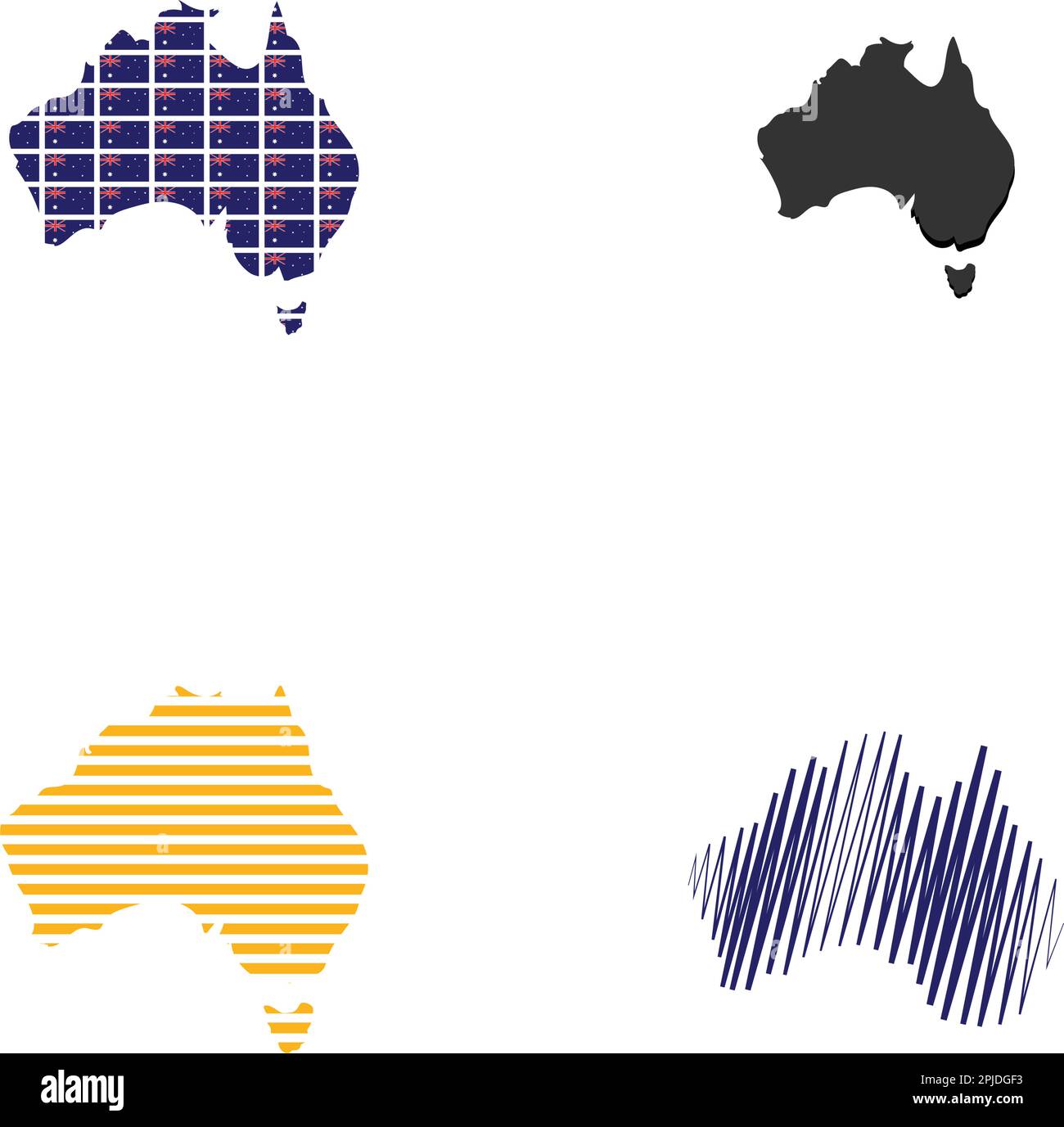 australia map logo illustration design Stock Vector Image & Art - Alamy