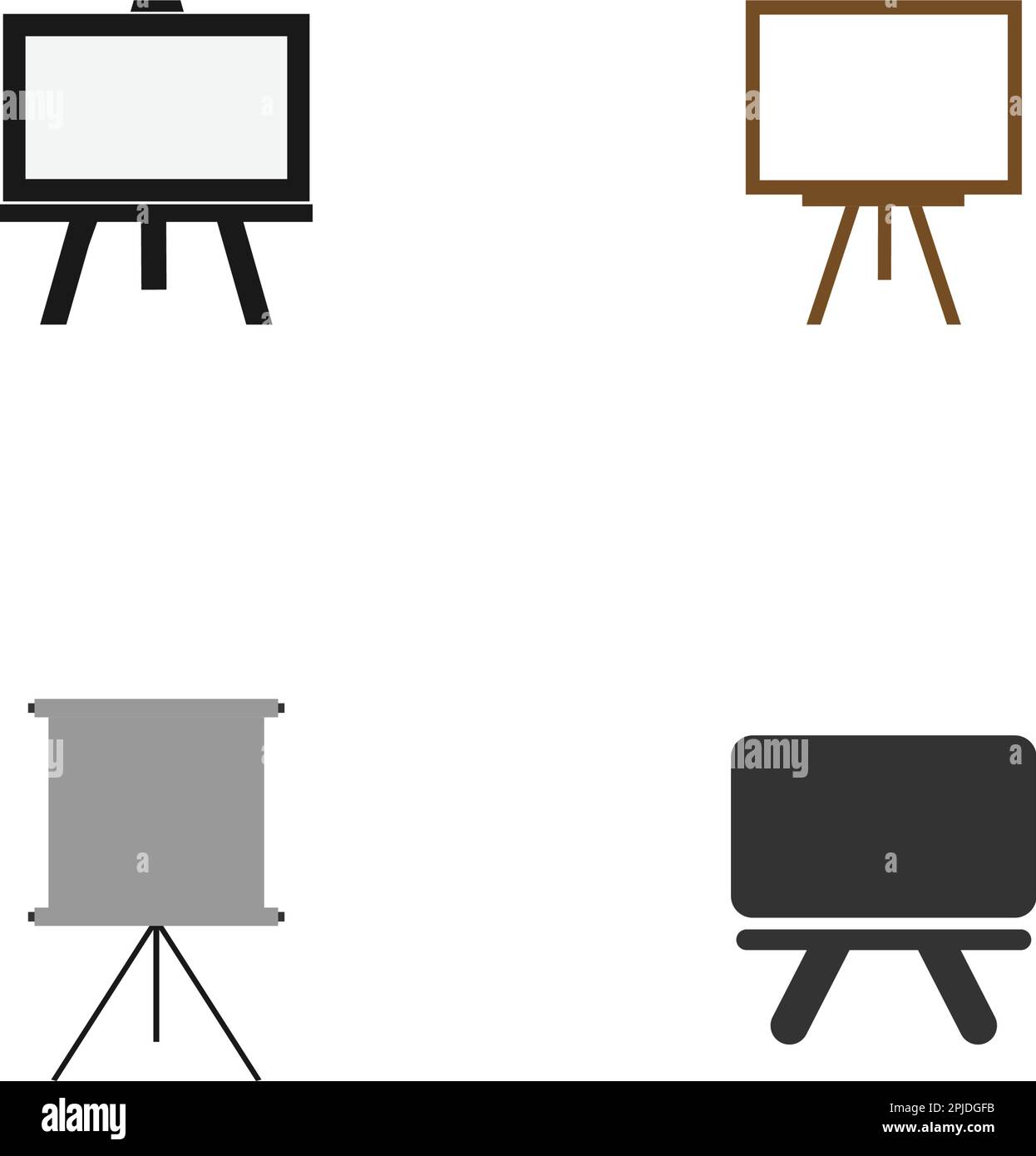 vector school chalk board - blackboard or chalkboard illustration ...