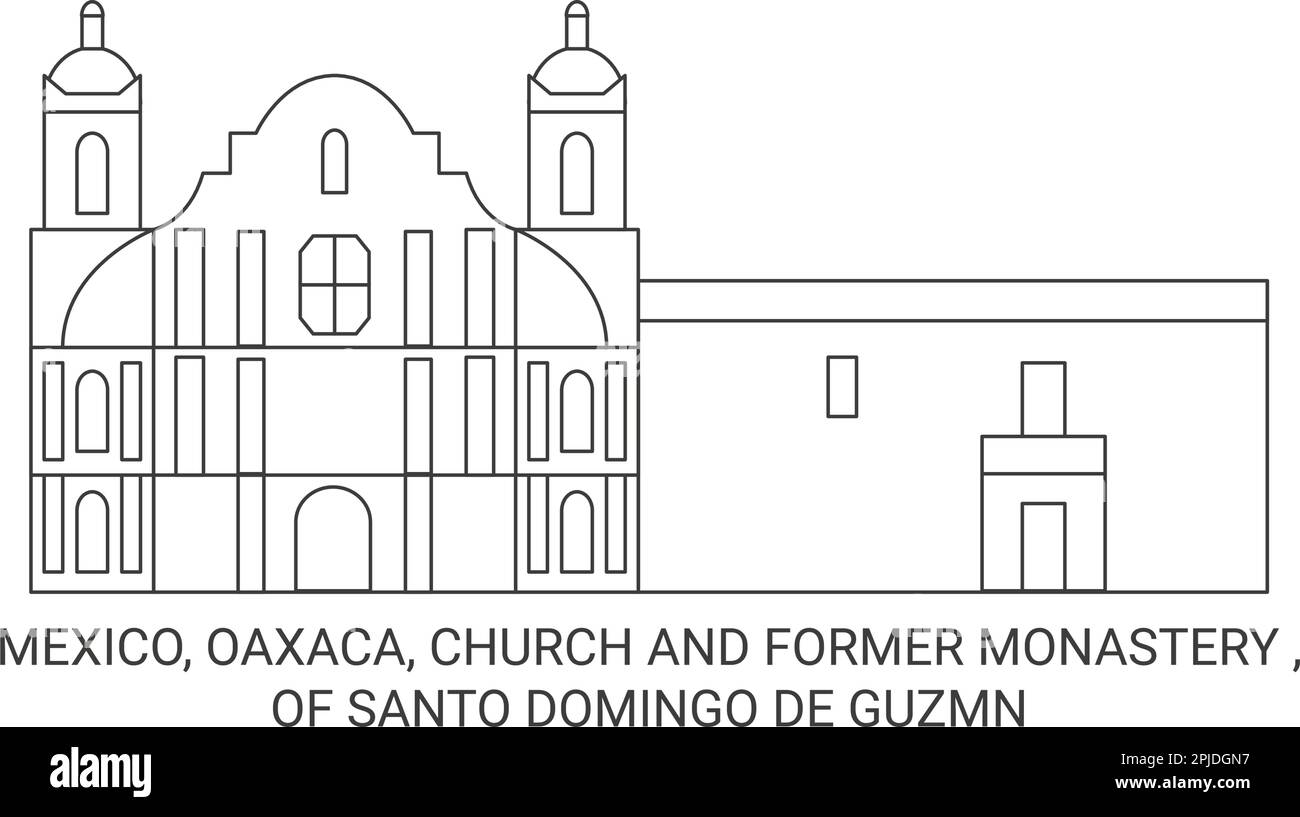 Mexico, Oaxaca, Church And Former Monastery Of Santo Domingo De Guzmn ...