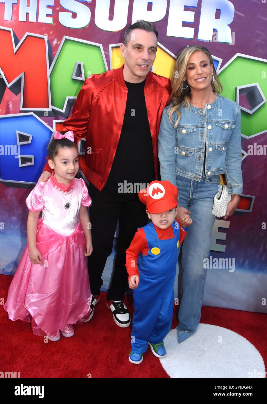 Los Angeles, California, USA 1st April 2023 Actor/comeidan Sebastian ...