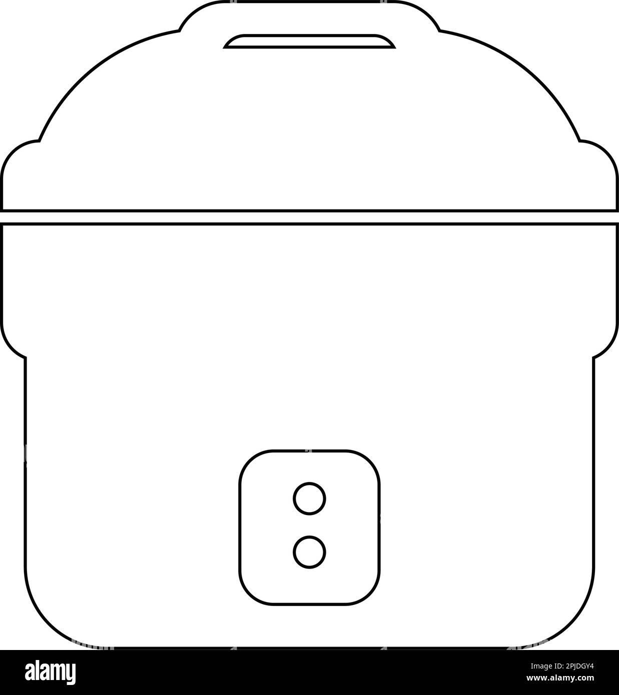 rice cooker icon vektor template Stock Vector Image & Art - Alamy