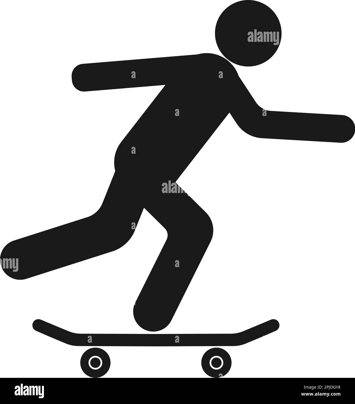 Man on skateboard Black and White Stock Photos & Images - Alamy