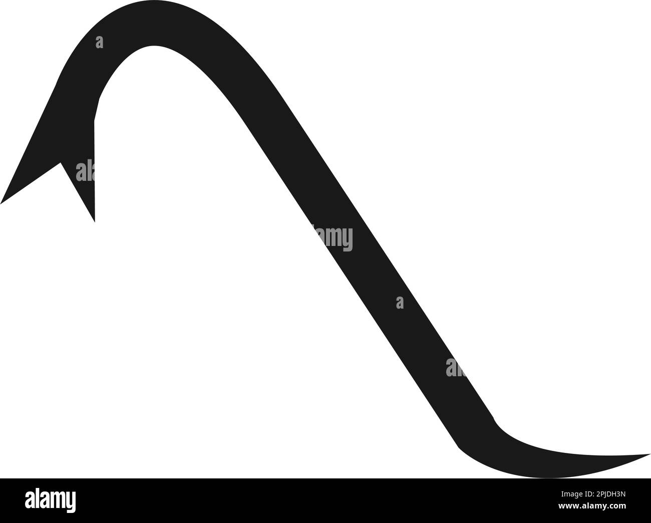 Crowbar icon. Crowbar symbol design from Construction collection ...