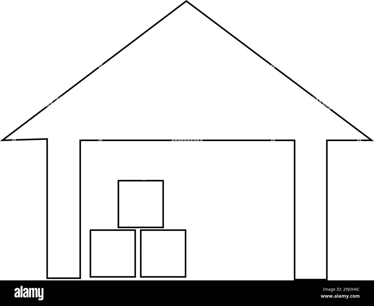 House facility Stock Vector Images - Alamy