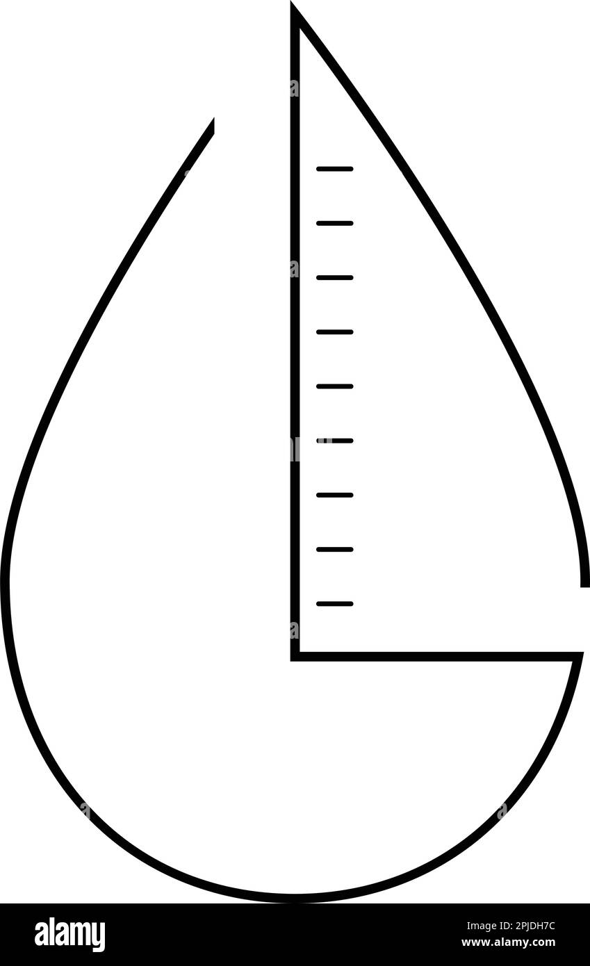 simple hydrometer logo illustration design Stock Vector Image & Art - Alamy