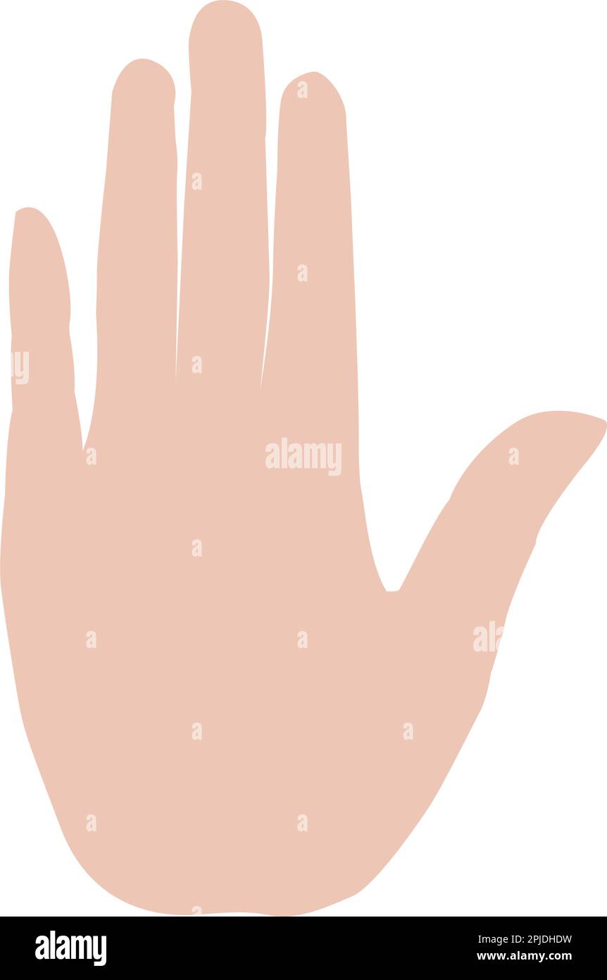 simple hand logo vector template Stock Vector Image & Art - Alamy