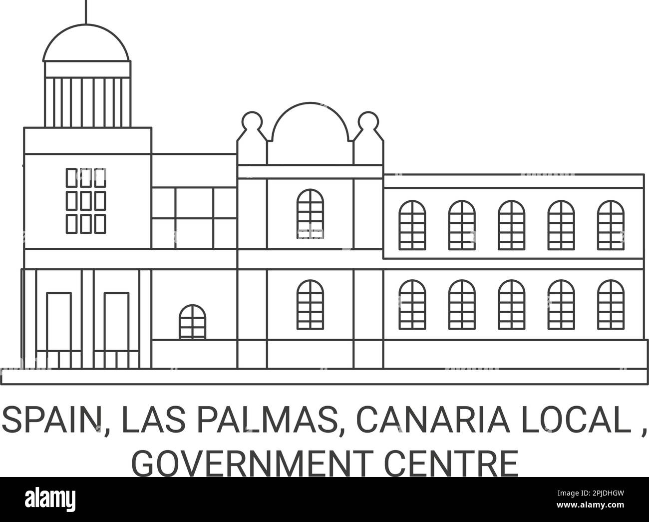 Spain, Las Palmas, Canaria Local , Government Centre travel landmark ...