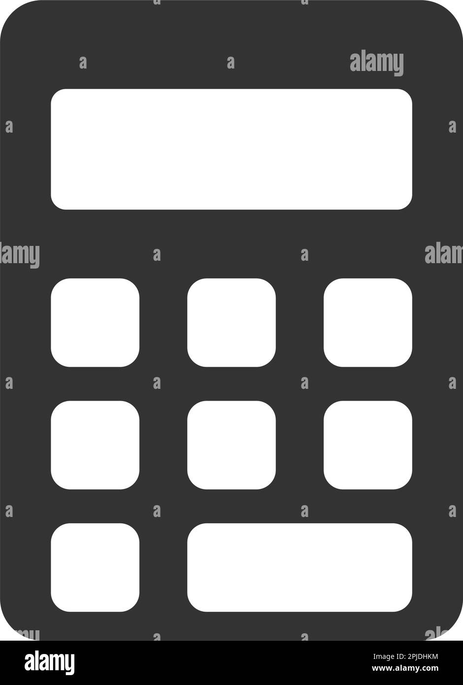Keyboard calculator Stock Vector Images - Alamy