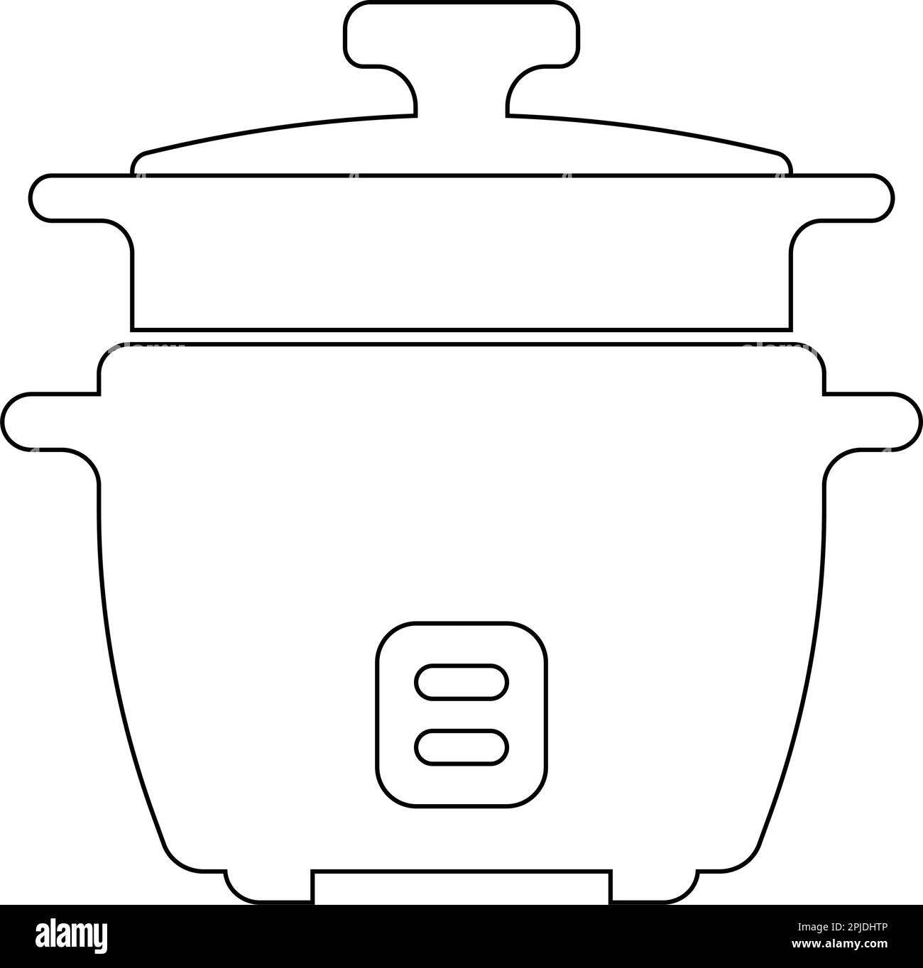 rice cooker icon vektor template Stock Vector Image & Art - Alamy