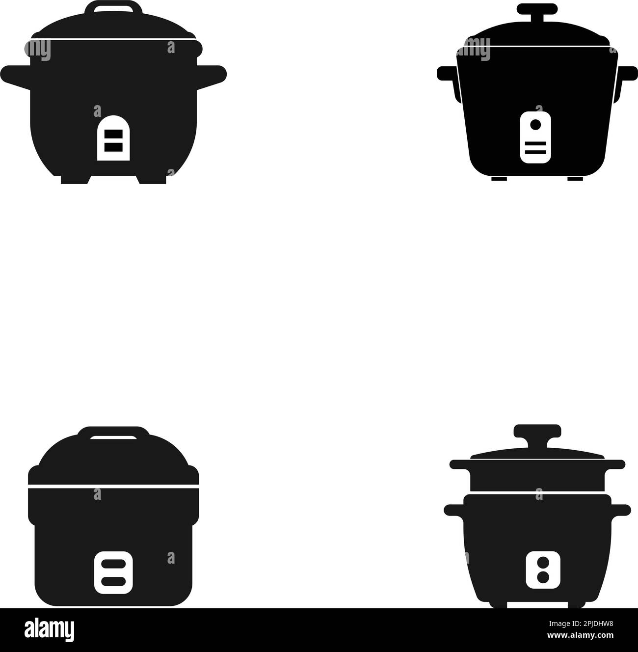 rice cooker icon vektor template Stock Vector Image & Art - Alamy