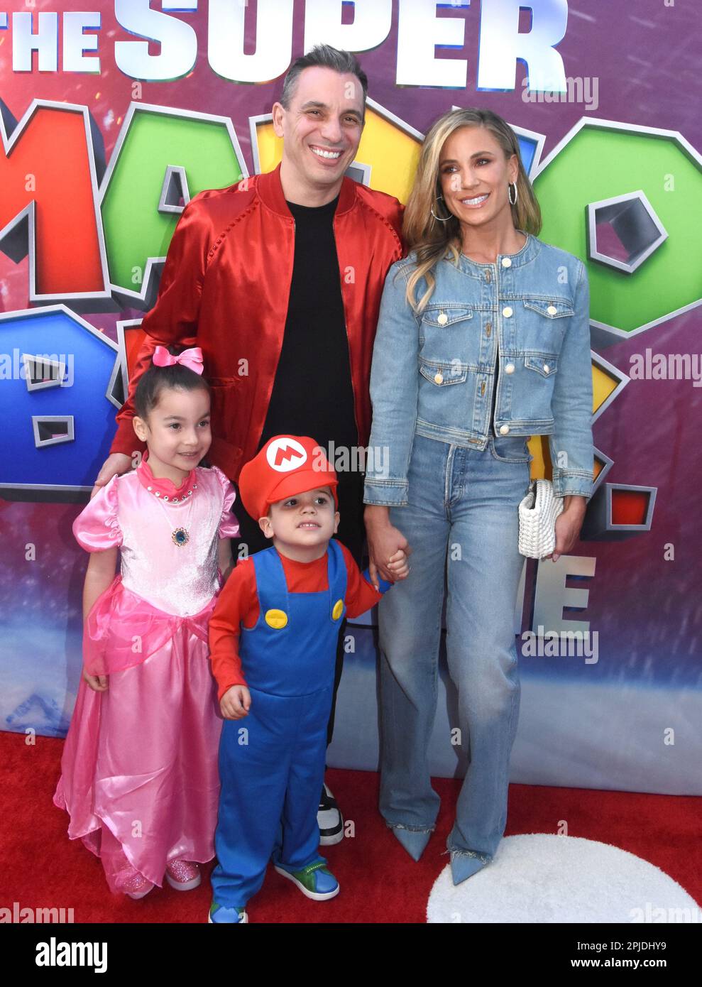 Los Angeles, California, USA 1st April 2023 Actor/comeidan Sebastian ...