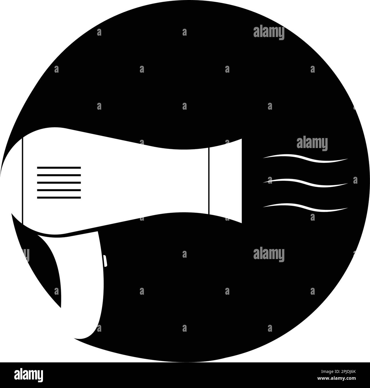 hair dryer icon isolated on a white background. Hairdryer sign. Hair ...