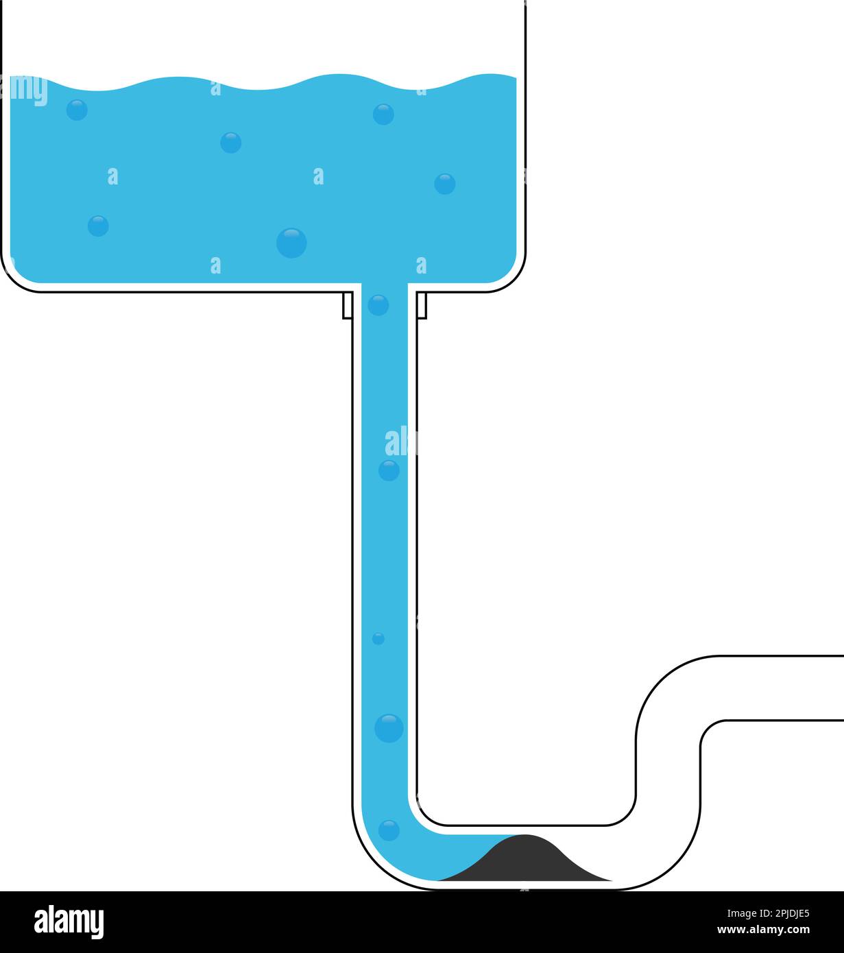 clogged pipes logo vector illustration design Stock Vector Image & Art ...