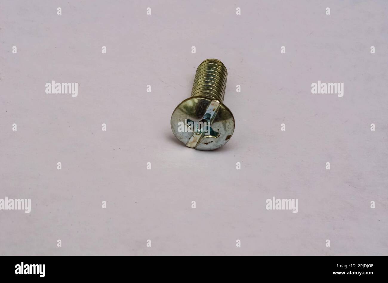 Head of Truss Head Screw Stock Photo - Alamy