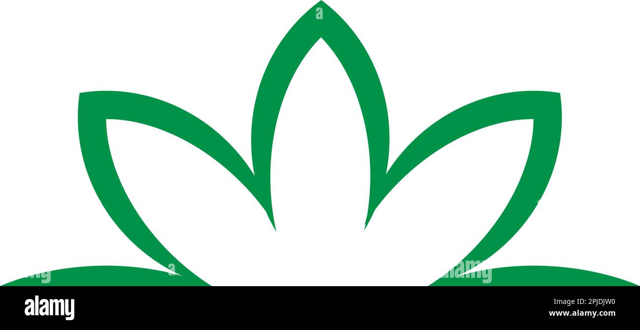 leaf logo icon vektor illustration design Stock Vector Image & Art - Alamy