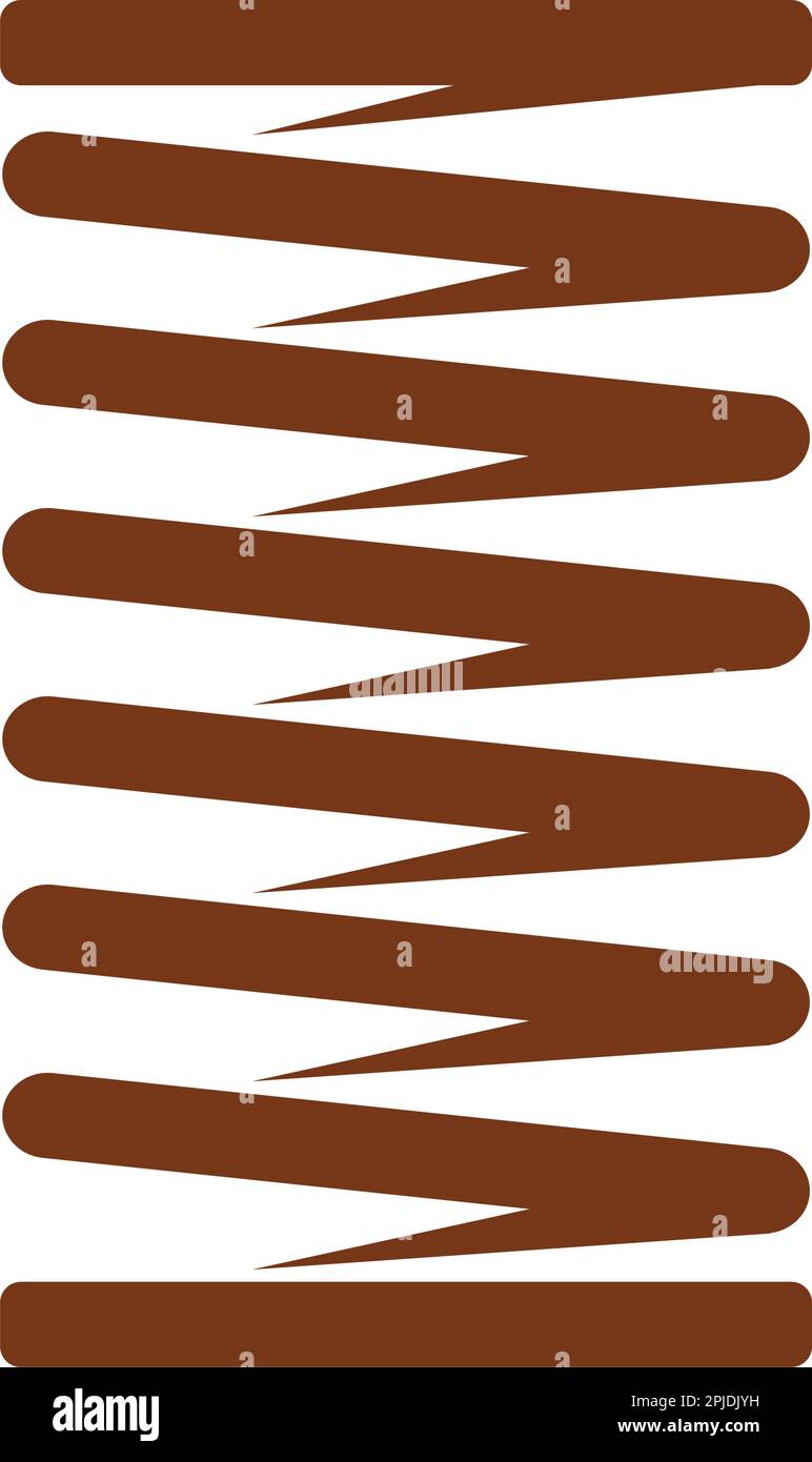 metal spring vector icon illustration design template Stock Vector ...