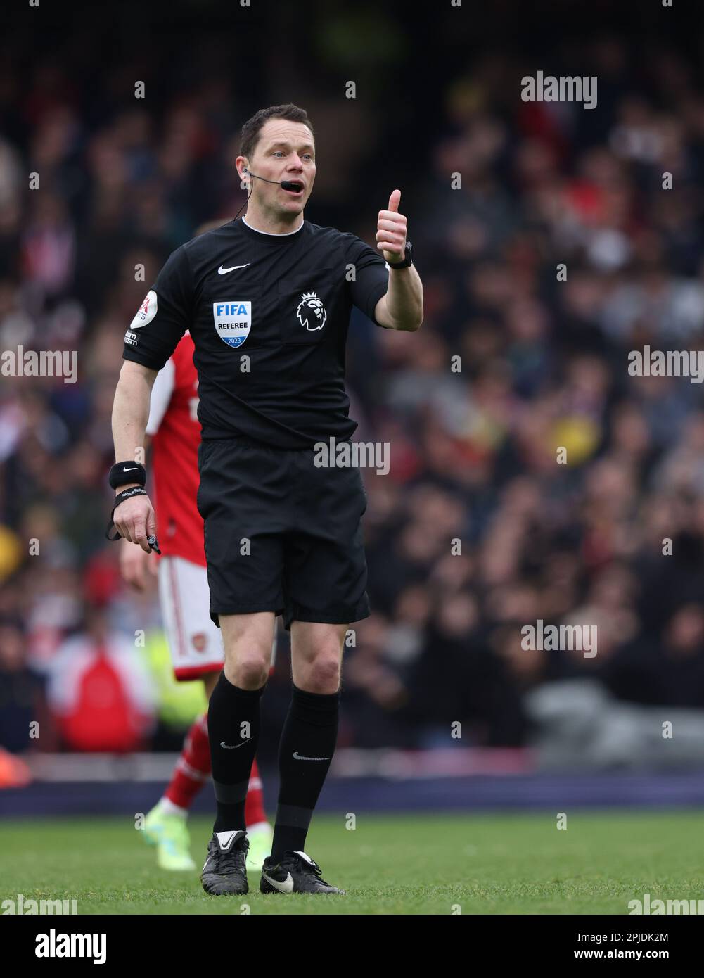 Darren england referee 2023 hi-res stock photography and images - Alamy