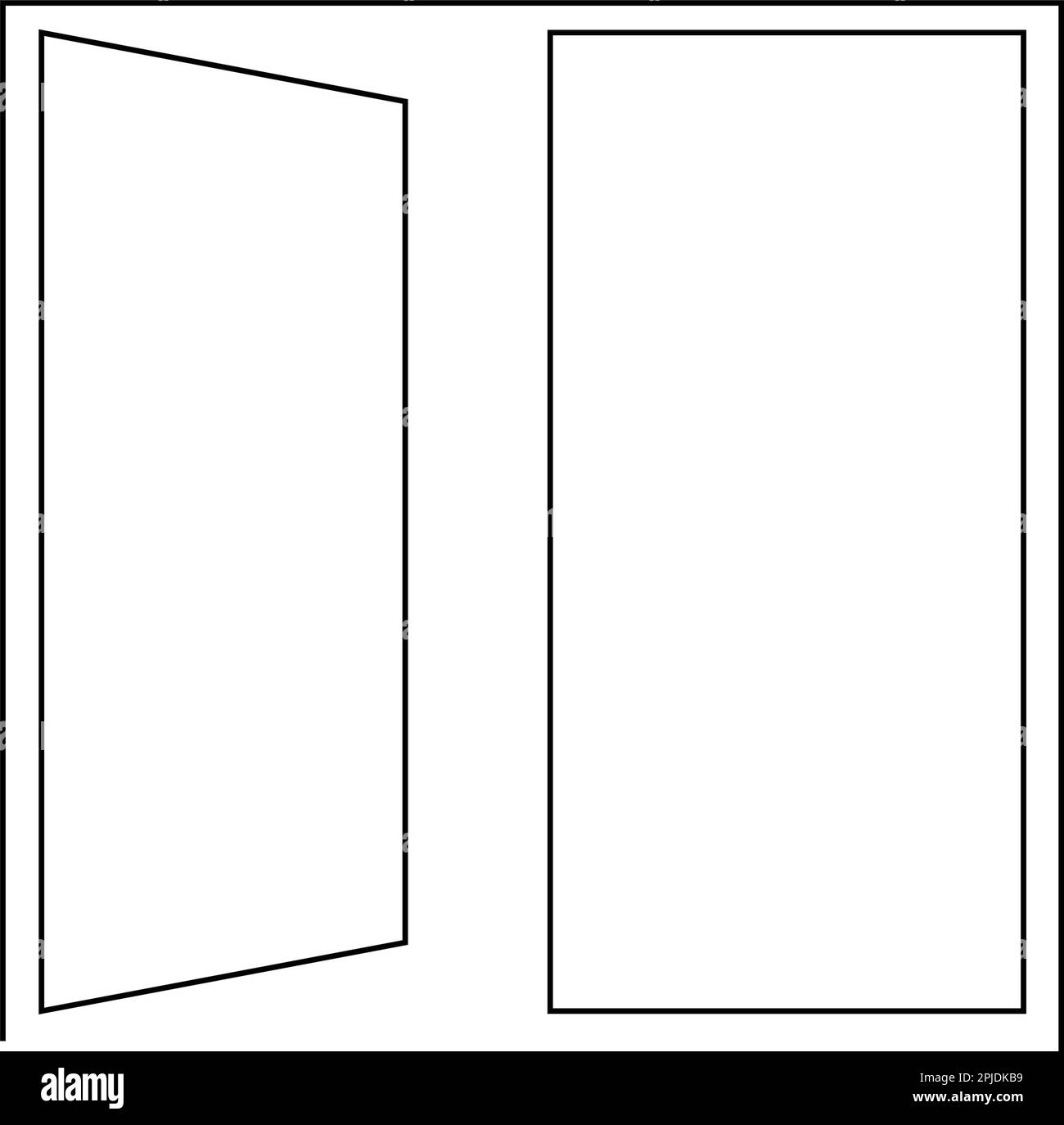 simple gate icon illustration design Stock Vector Image & Art - Alamy