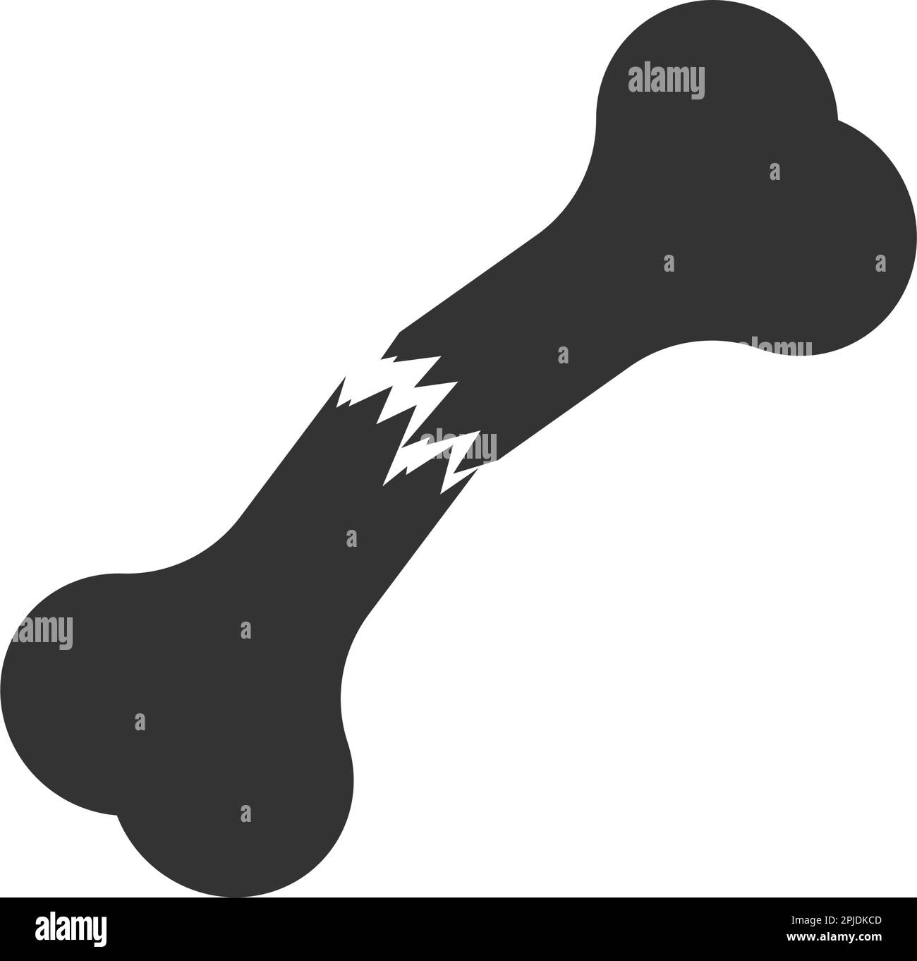 simple bone icon vector template Stock Vector Image & Art - Alamy