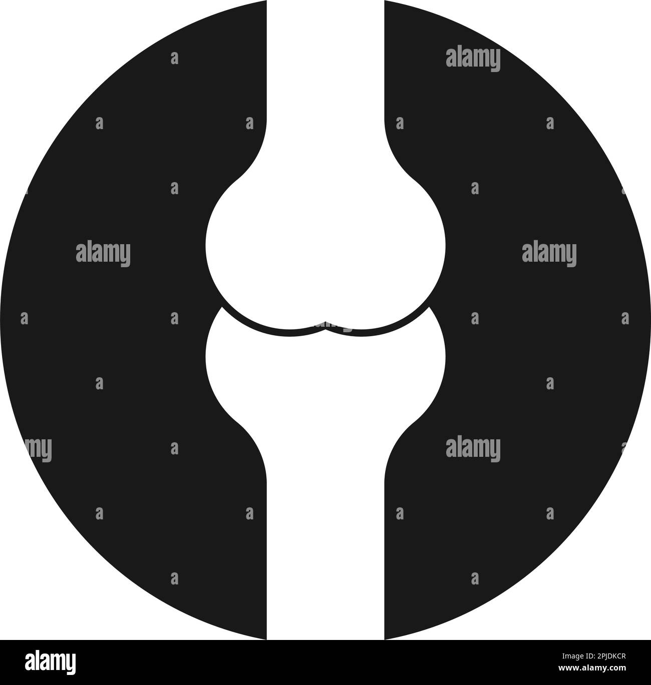 simple bone icon vector template Stock Vector Image & Art - Alamy