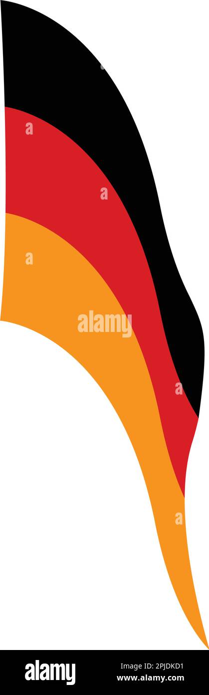 german flag logo illustration design Stock Vector Image & Art - Alamy
