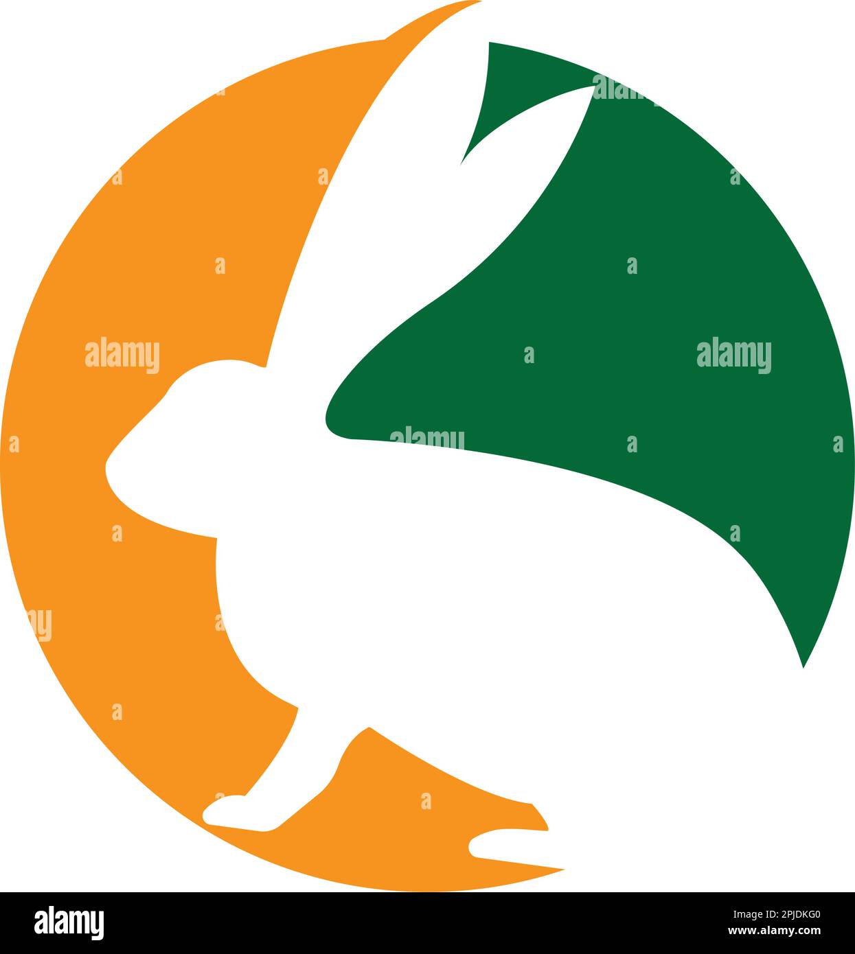 simple and elegant rabbit logo vector template Stock Vector Image & Art ...