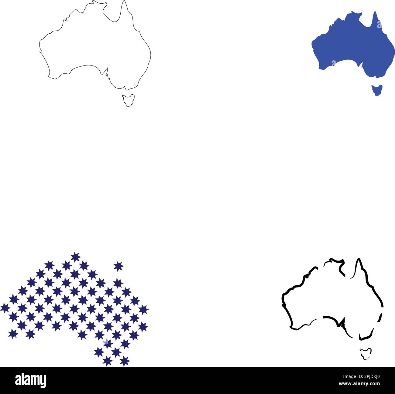 australia map logo illustration design Stock Vector Image & Art - Alamy