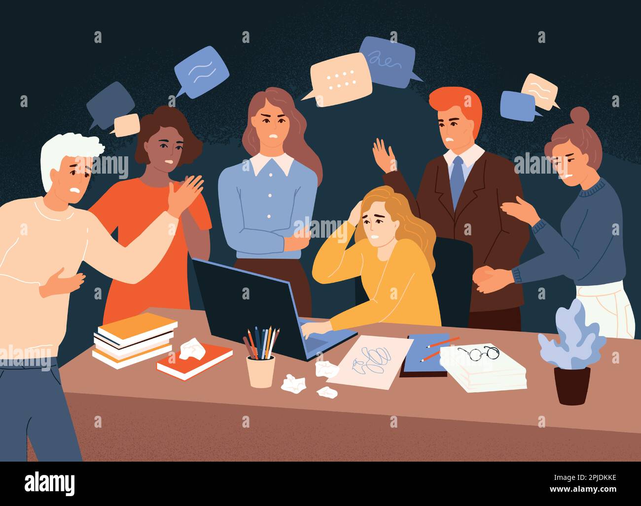 Work Pressure Cartoon