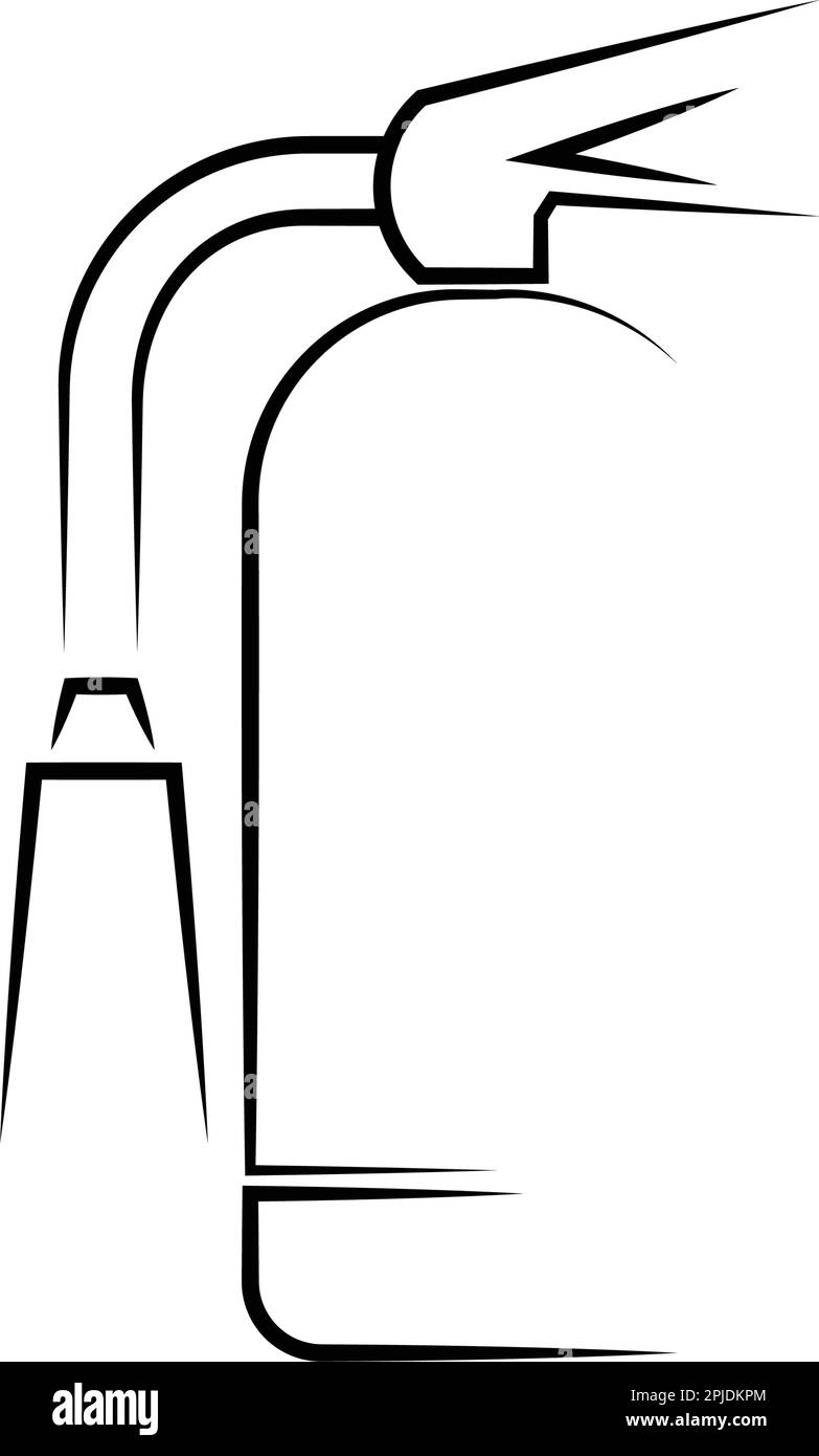 fire extinguisher logo vector icon template Stock Vector Image & Art ...