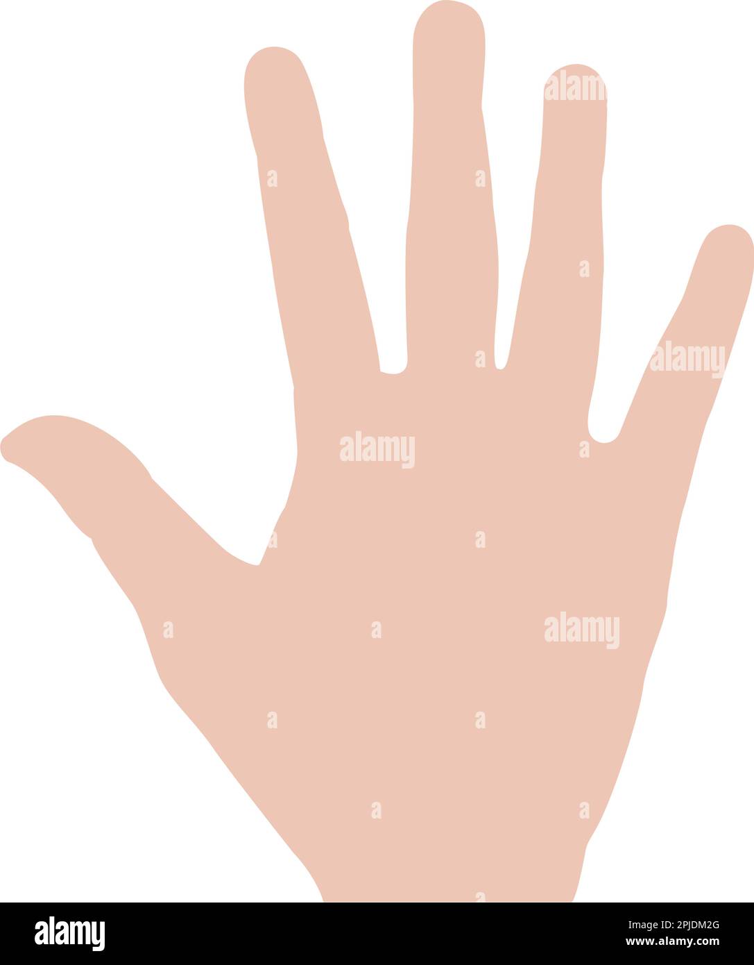 simple hand logo vector template Stock Vector Image & Art - Alamy