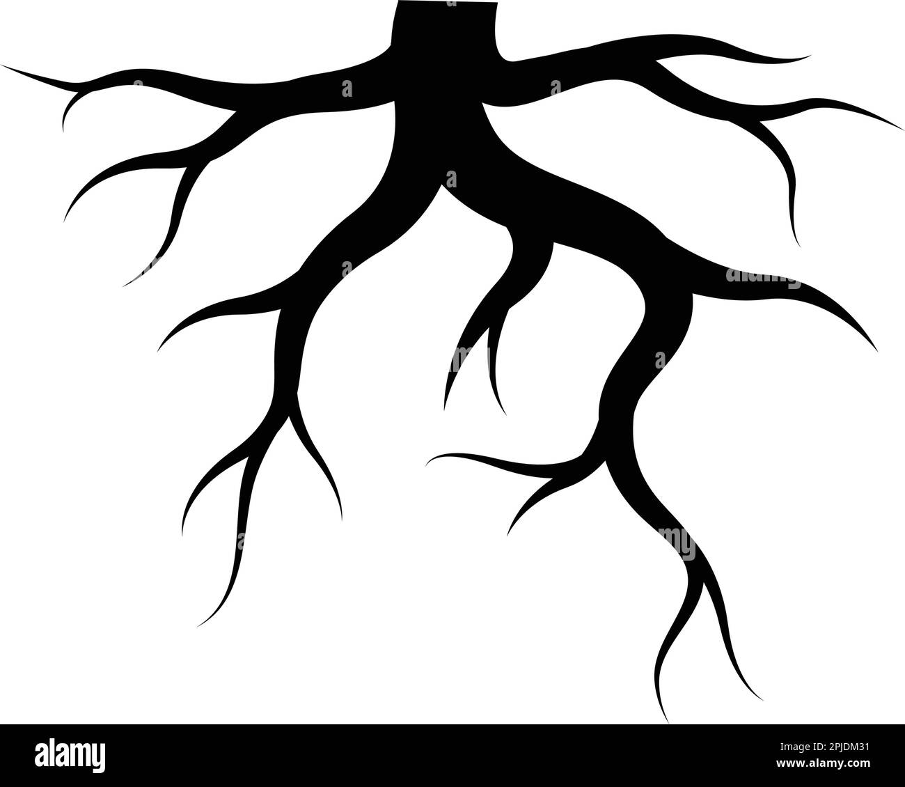 Root vector illustration template design Stock Vector Image & Art - Alamy
