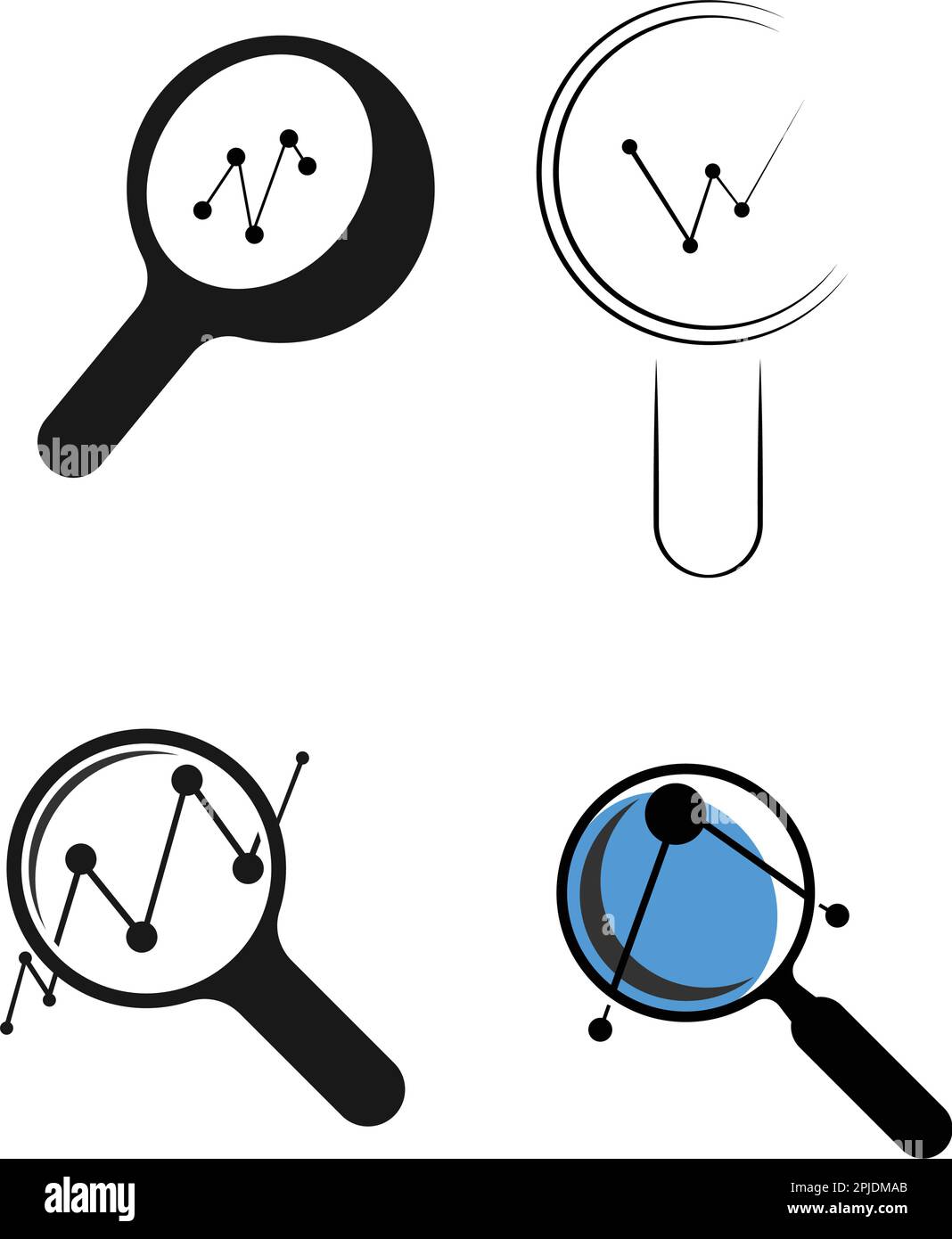 Analysis icon hi-res stock photography and images - Alamy