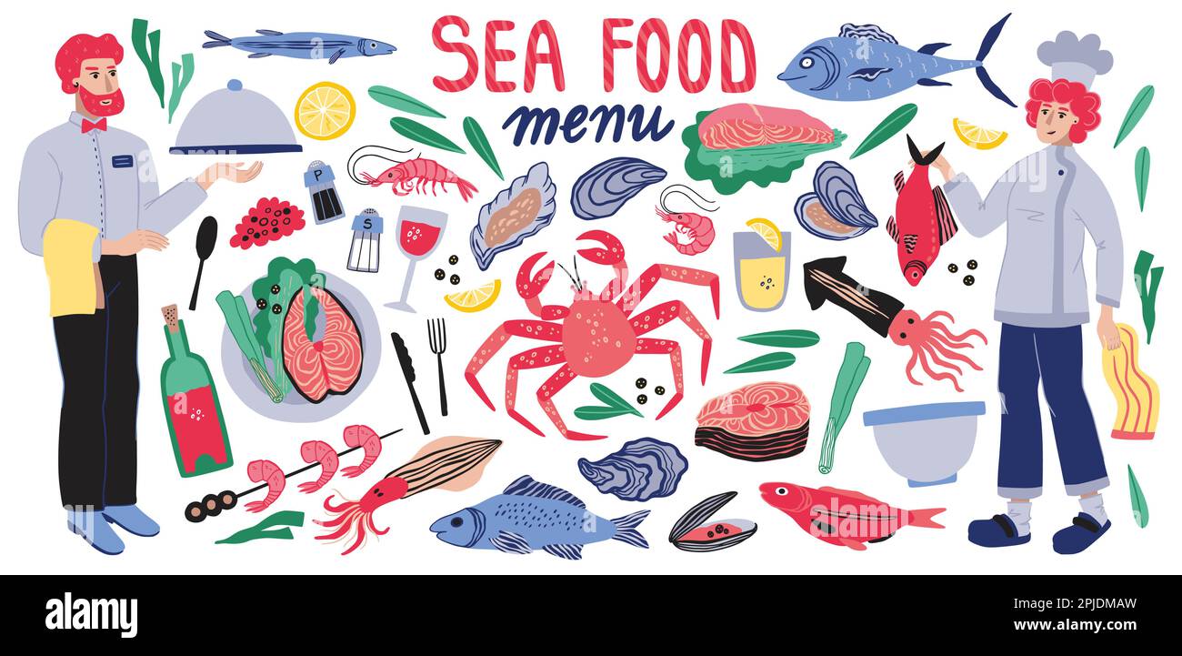 Fish Restaurant Memes Puffer Fish Restaurant Stock Vector Images