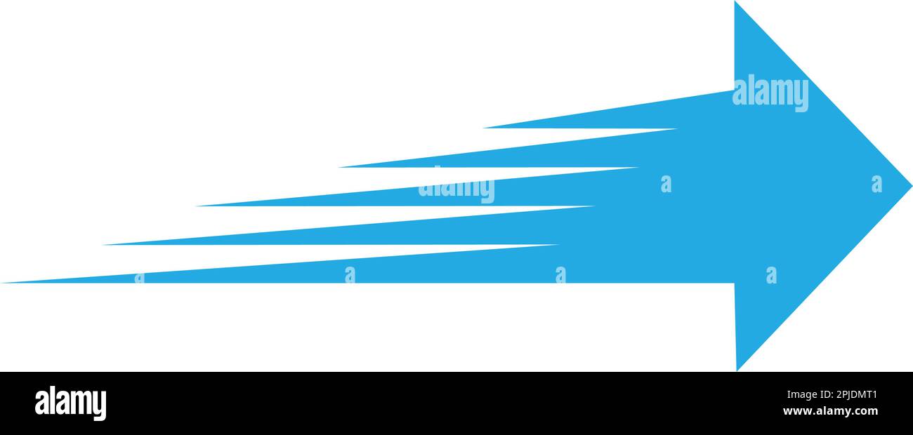 faster arrow logo vektor template Stock Vector Image & Art - Alamy