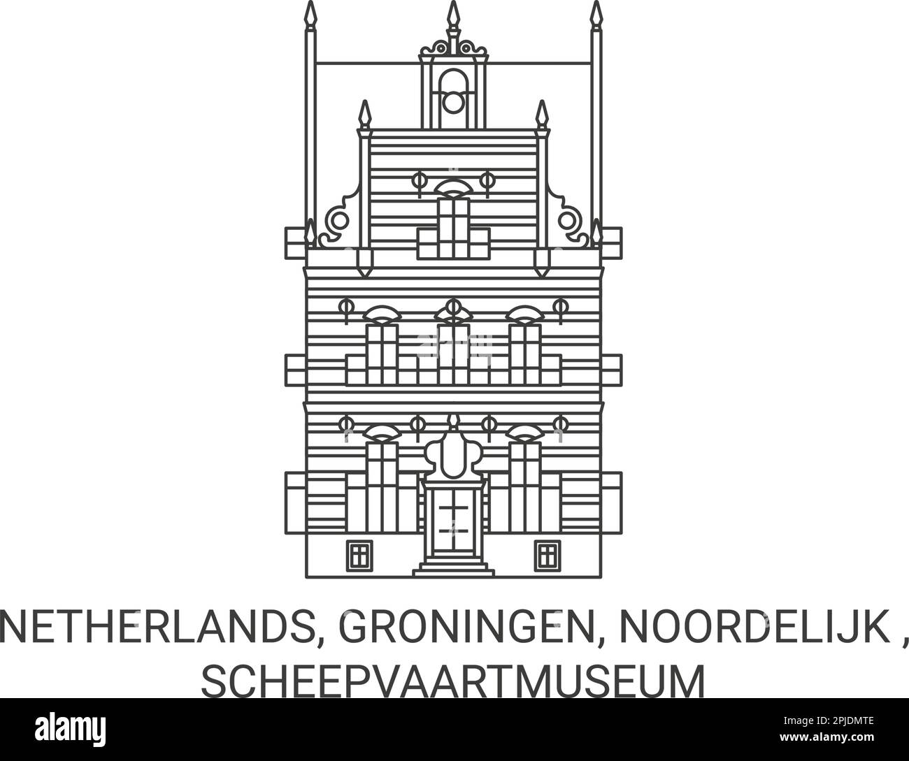 Netherlands, Groningen, Noordelijk , Scheepvaartmuseum travel landmark ...