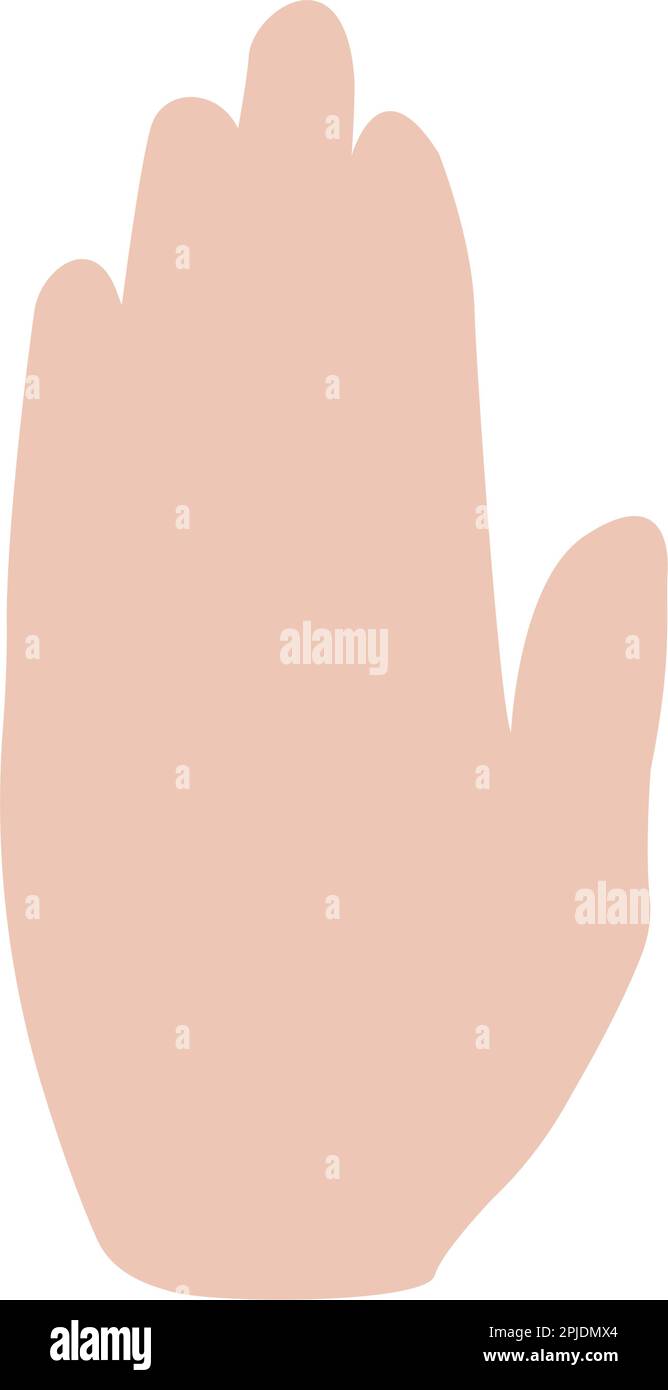 simple hand logo vector template Stock Vector Image & Art - Alamy