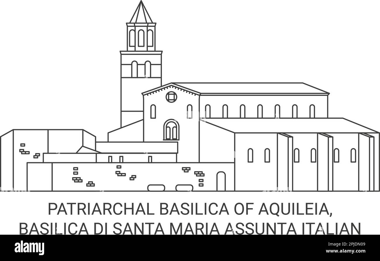 Italy, Patriarchal Basilica Of Aquileia, Basilica Di Santa Maria ...