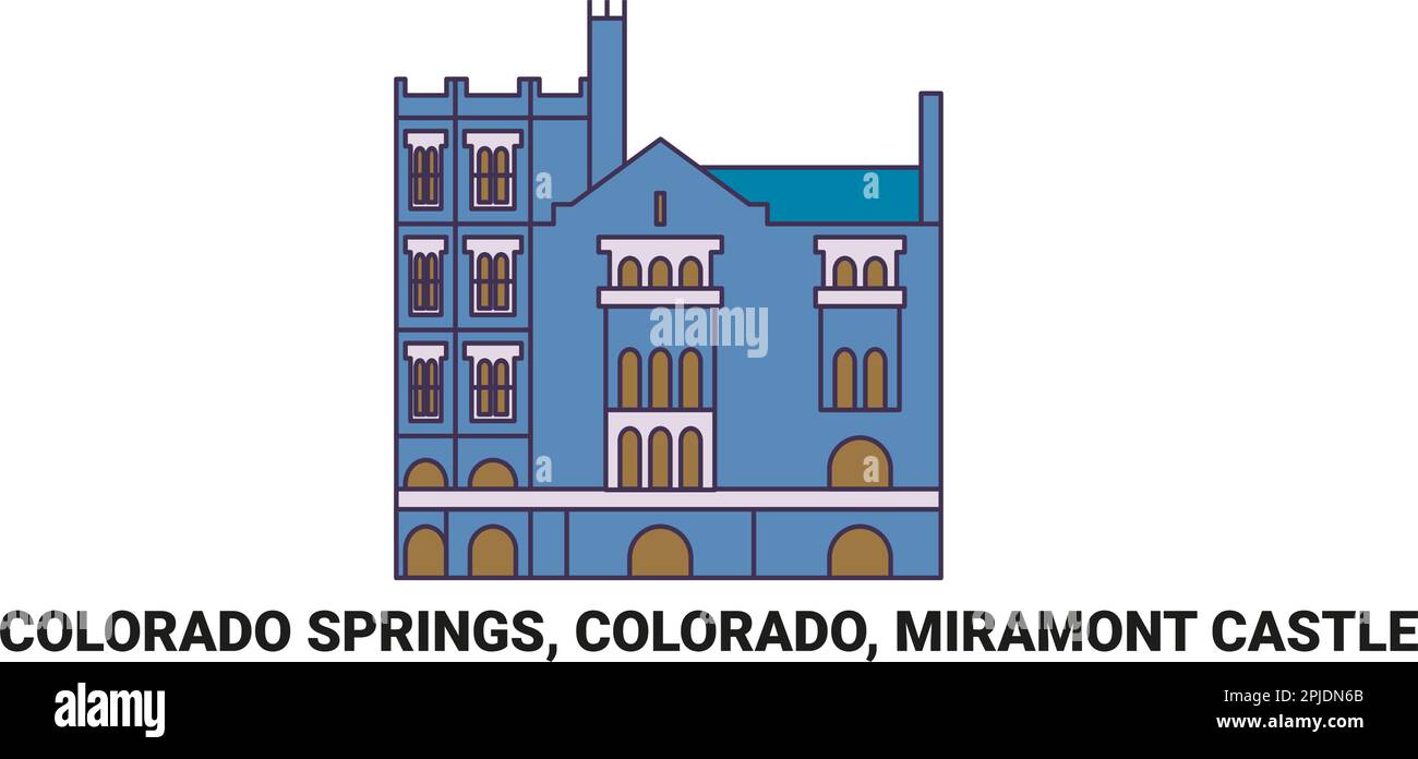 United States, Colorado Springs, Colorado, Miramont Castle, travel ...