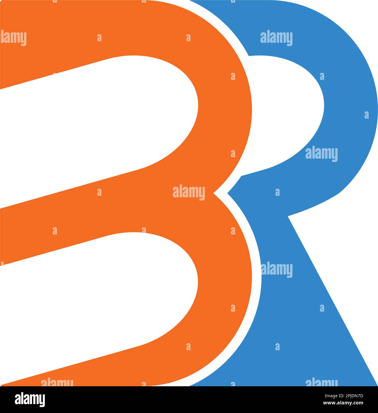BR letter logo design vector template Stock Vector Image & Art - Alamy