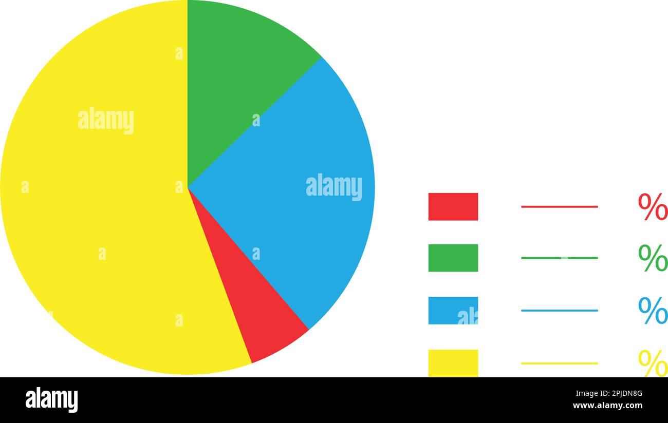 statistics vector icon, infographic chart symbol. Modern, simple flat ...