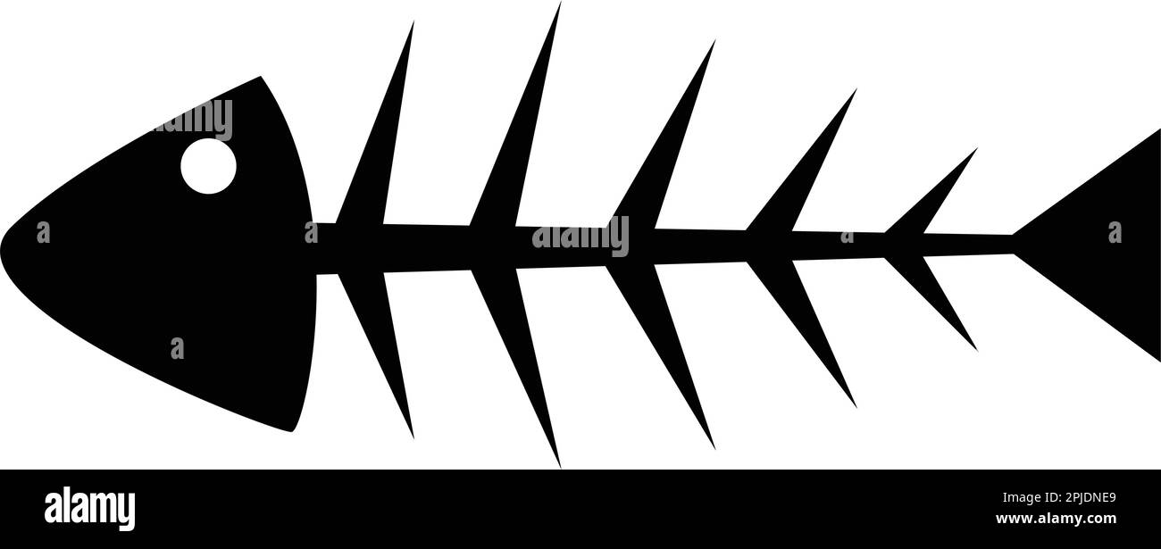 fishbone logo vector illustration design template Stock Vector Image ...