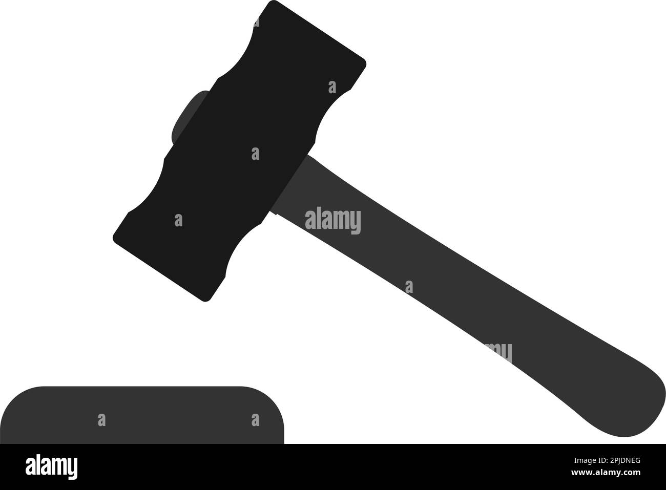 hammer logo vector icon template Stock Vector Image & Art - Alamy